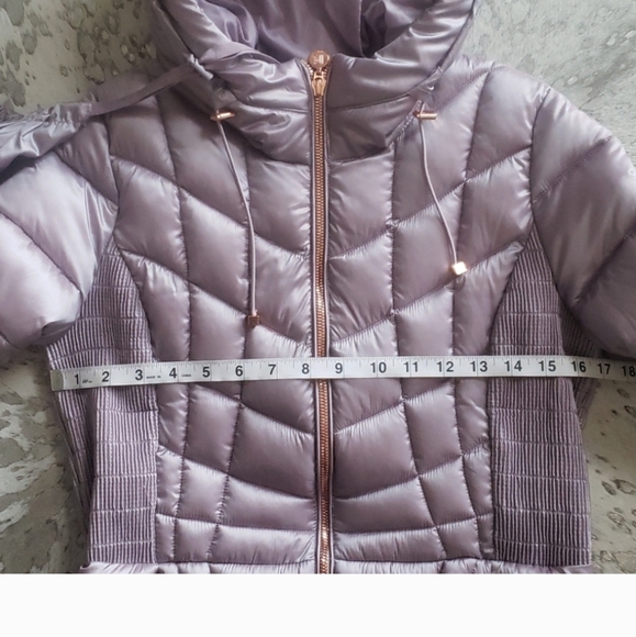 Bernardo | Jackets & Coats | Bernardo Quilted Jacket Lilac Packable ...